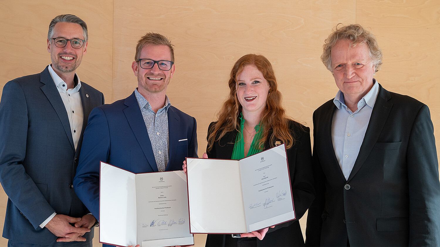 Antrittsvorlesung: Zwei neue FH-Professuren | FH Salzburg