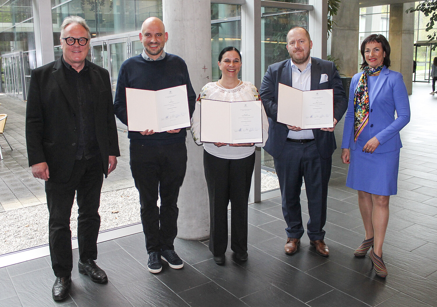 FH-Professur für Simon Hoher, Eugenia Tudor und Michael Kuttner | FH ...