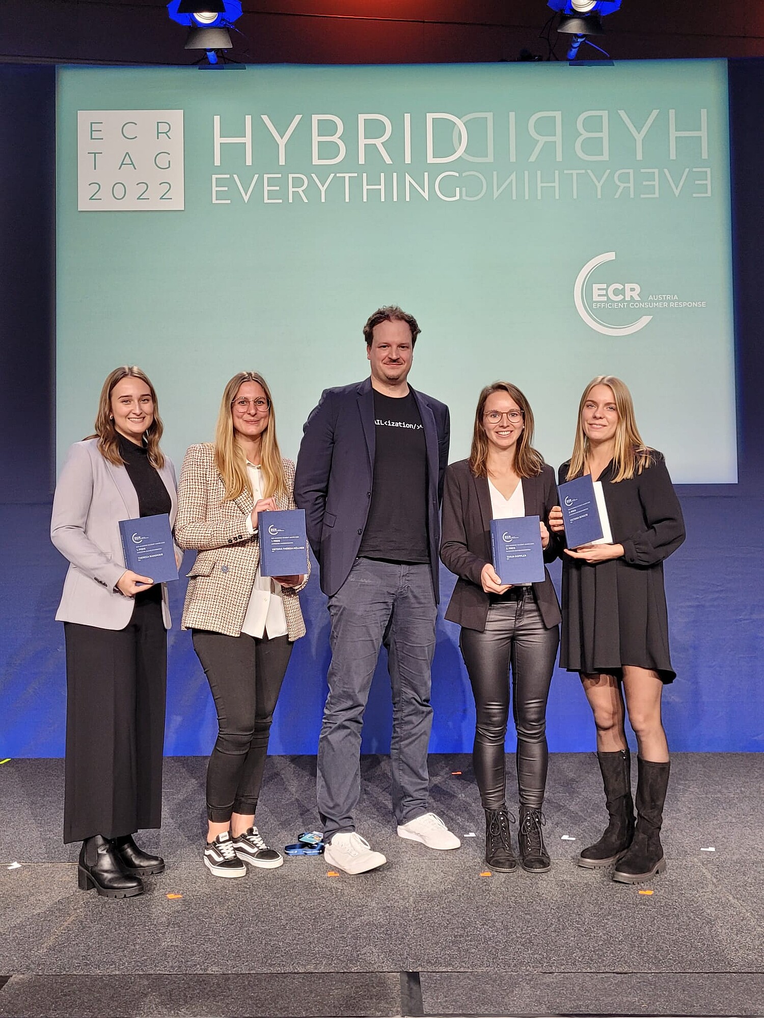 Voller Erfolg bei den ECR Academic Student Awards | FH Salzburg