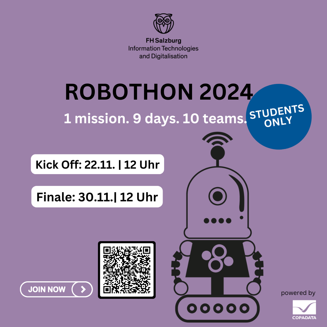 Robothon Student Edition 2024 | FH Salzburg